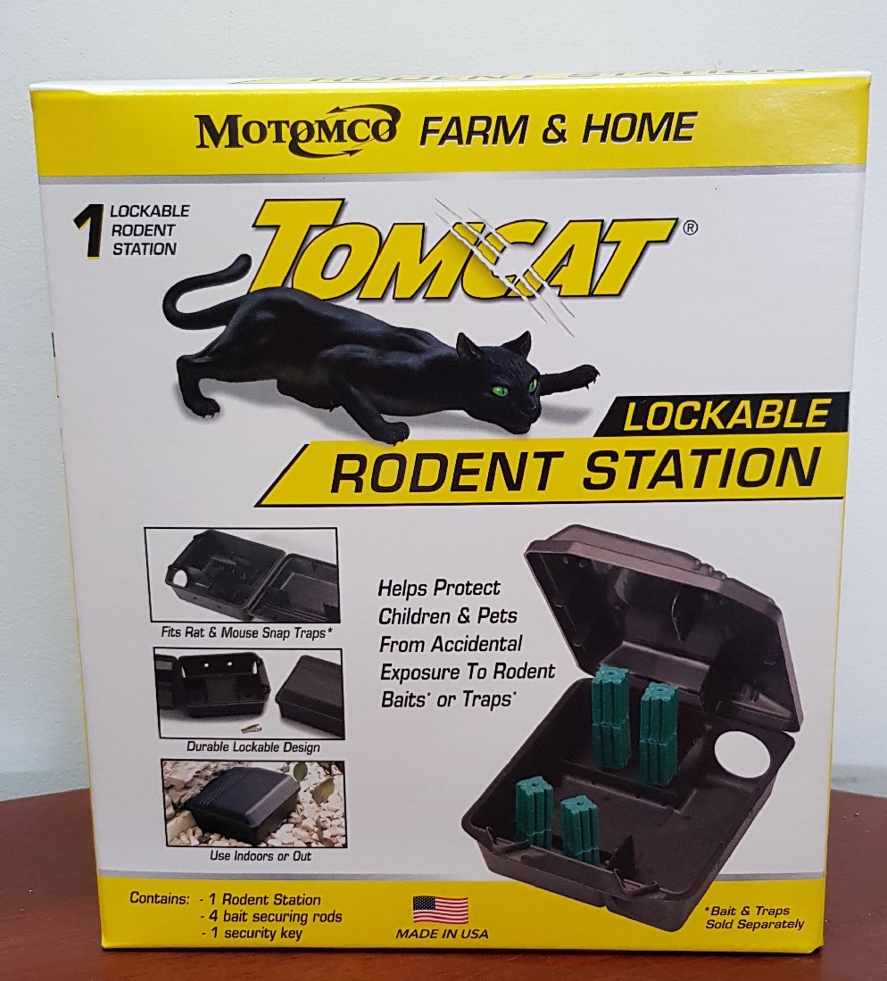 TOMCAT Rodent Station (lockable) – Powells' Stockfeeds